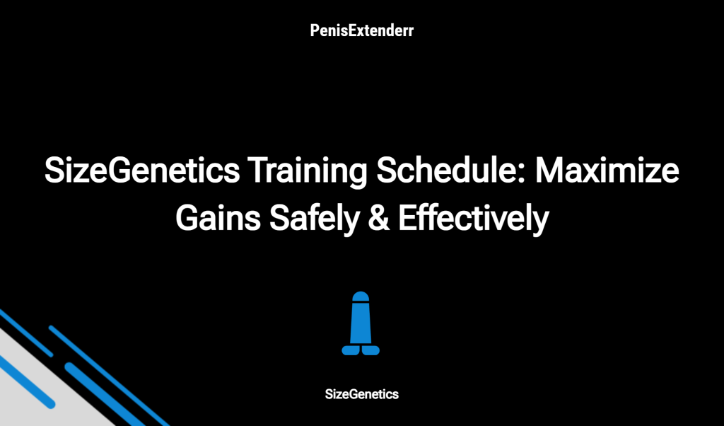 SizeGenetics Training Schedule: Maximize Gains Safely & Effectively ...